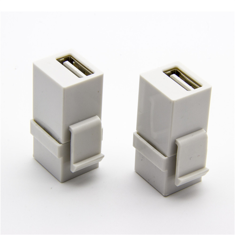 Manufacture USB3.0 5G USB Female keystone adapter