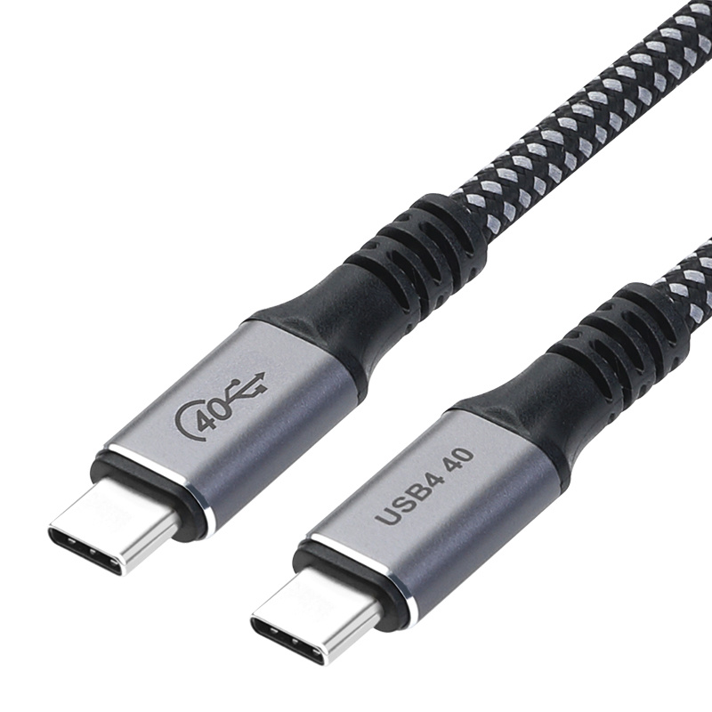 USB4 Cable Full-feature TypeC To TypeC 40G 240W Nylon Braid Cable ...